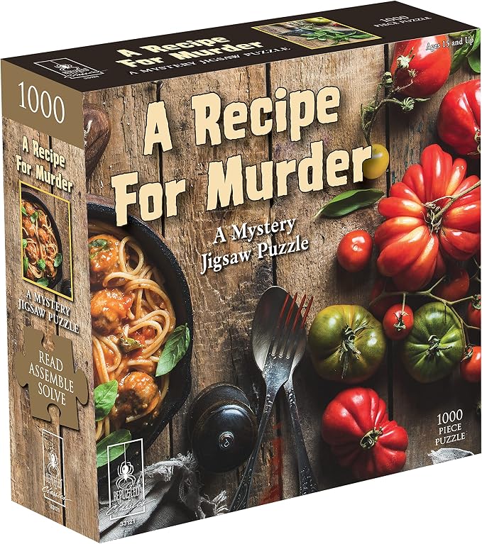 Puzzle - Recipe For Murder 1000 Pc, Jigsaw Puzzles - Amazon Canada