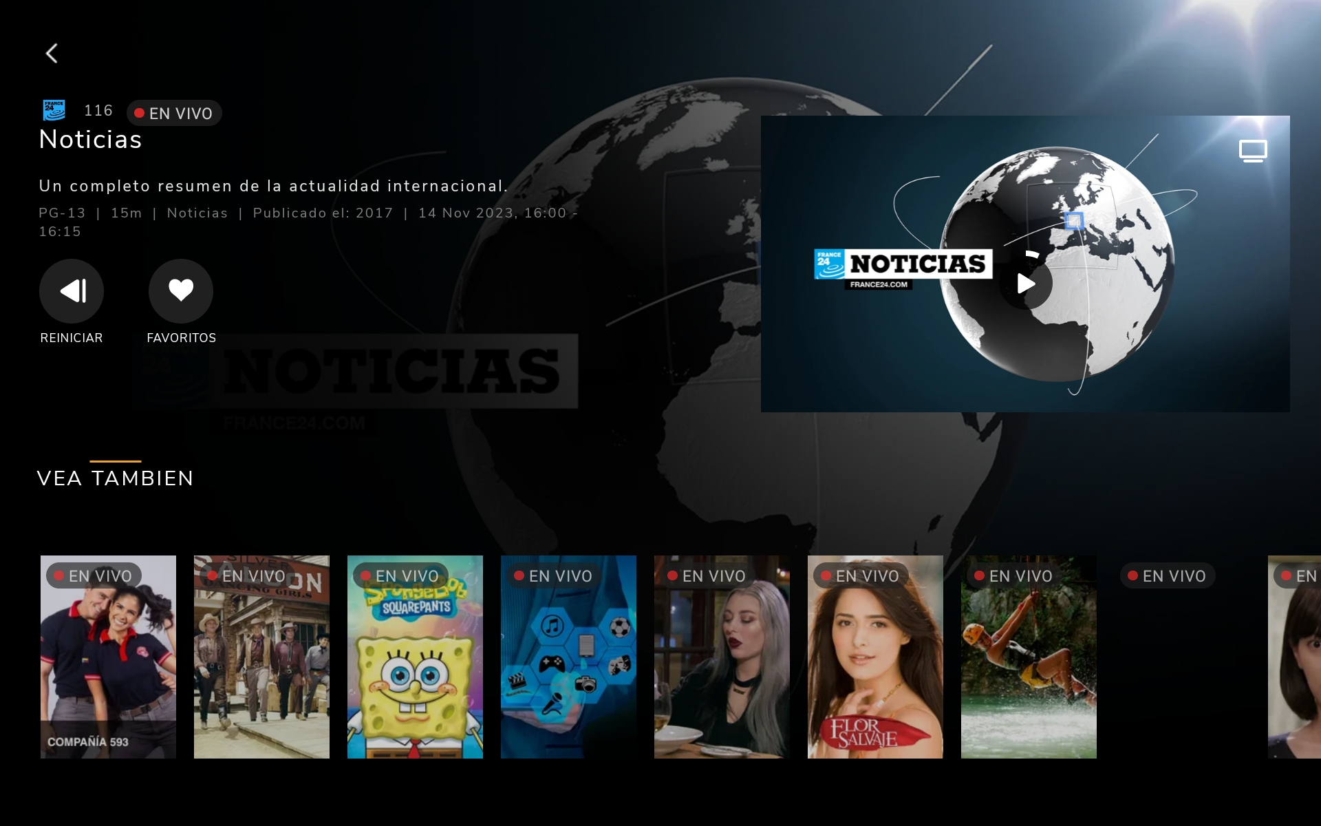 Aplicación Netlife Play en Amazon Appstore