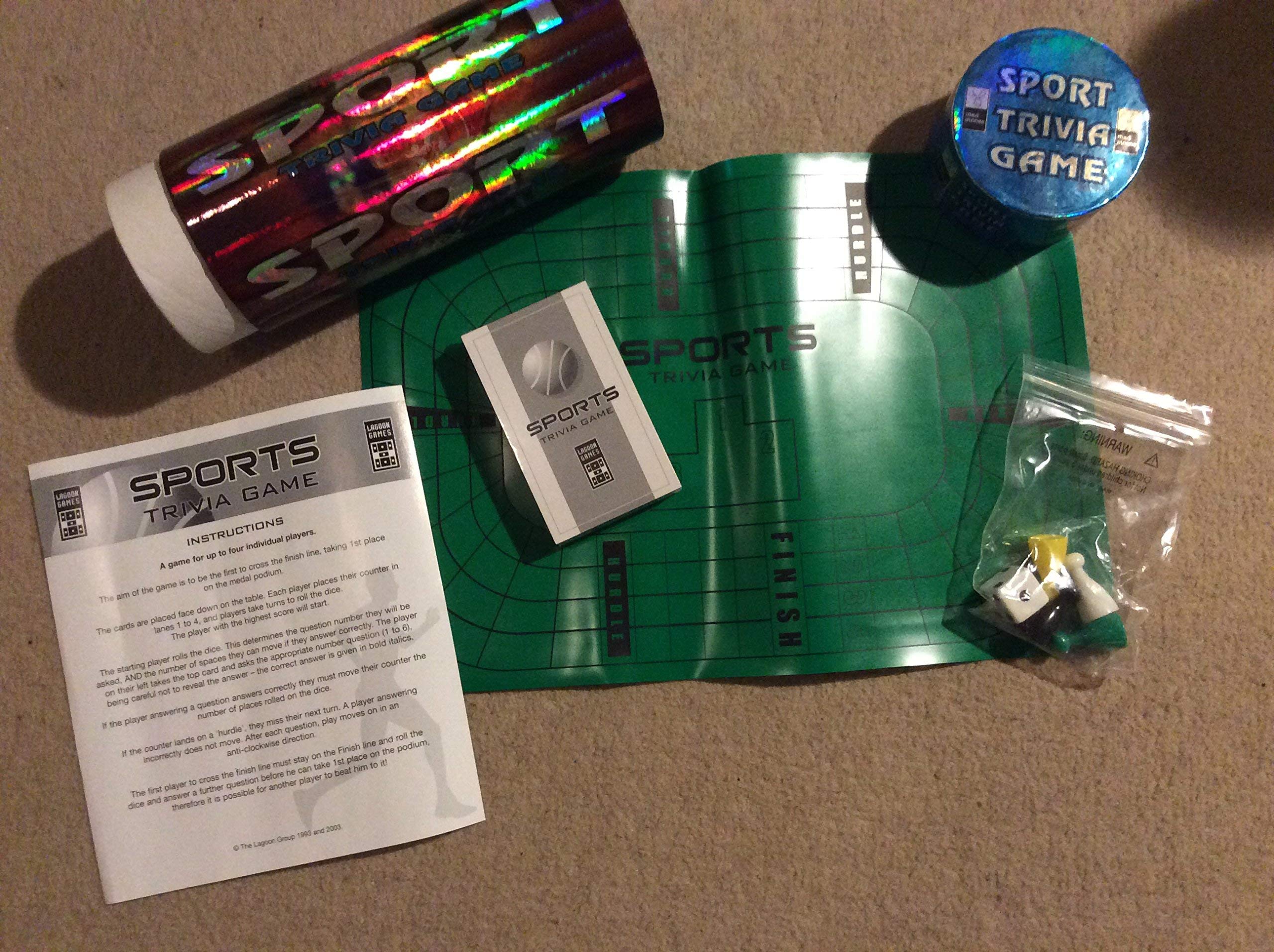 Lagoon Games Sports trivia game : Amazon.co.uk: Toys & Games