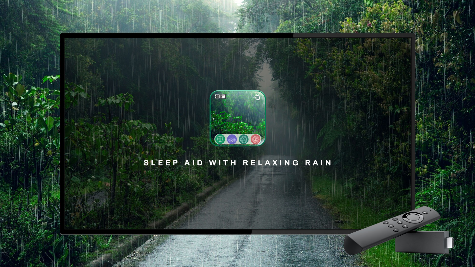 Tranquil Nights - Sleep Aid with Relaxing Rain and Thunder Sounds for ...