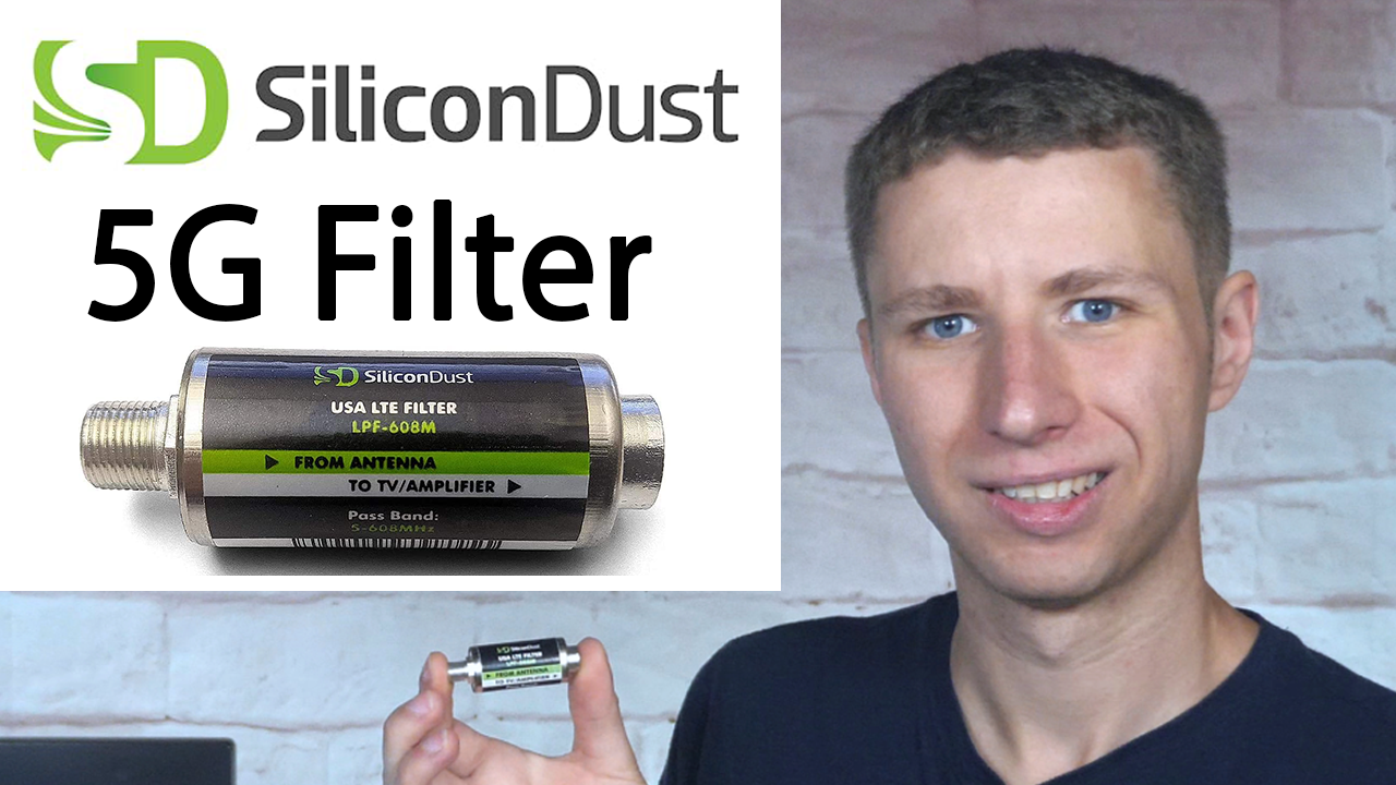 Watch SiliconDust LTE/5G Filter for Antennas Review on Amazon Live
