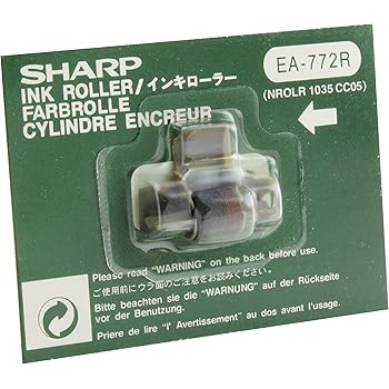 Sharp Ink Roller for Printing Calculator EL1607P Red Ref EA-781R-RD ...
