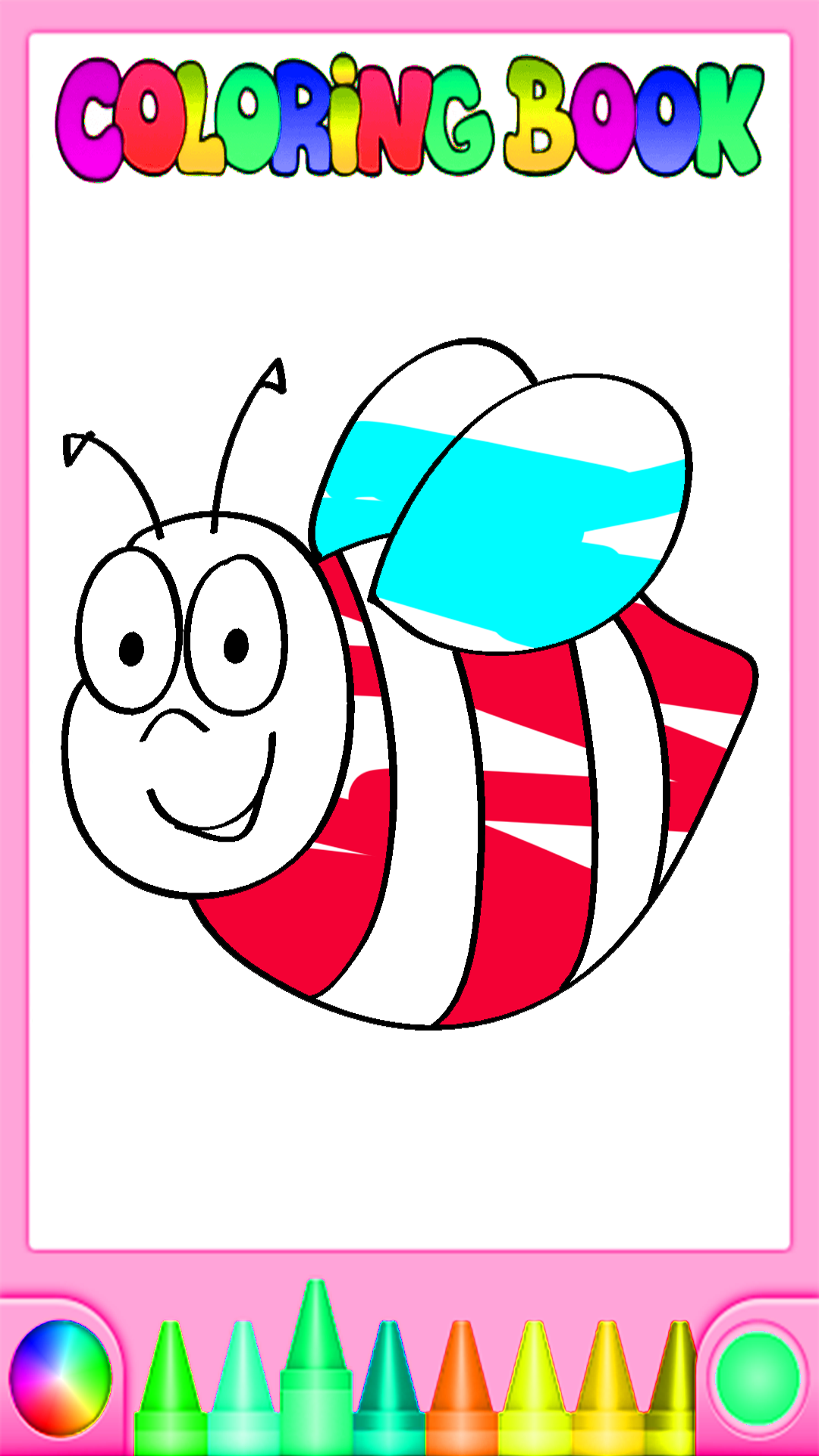 Coloring Book Bee Cute - App on Amazon Appstore