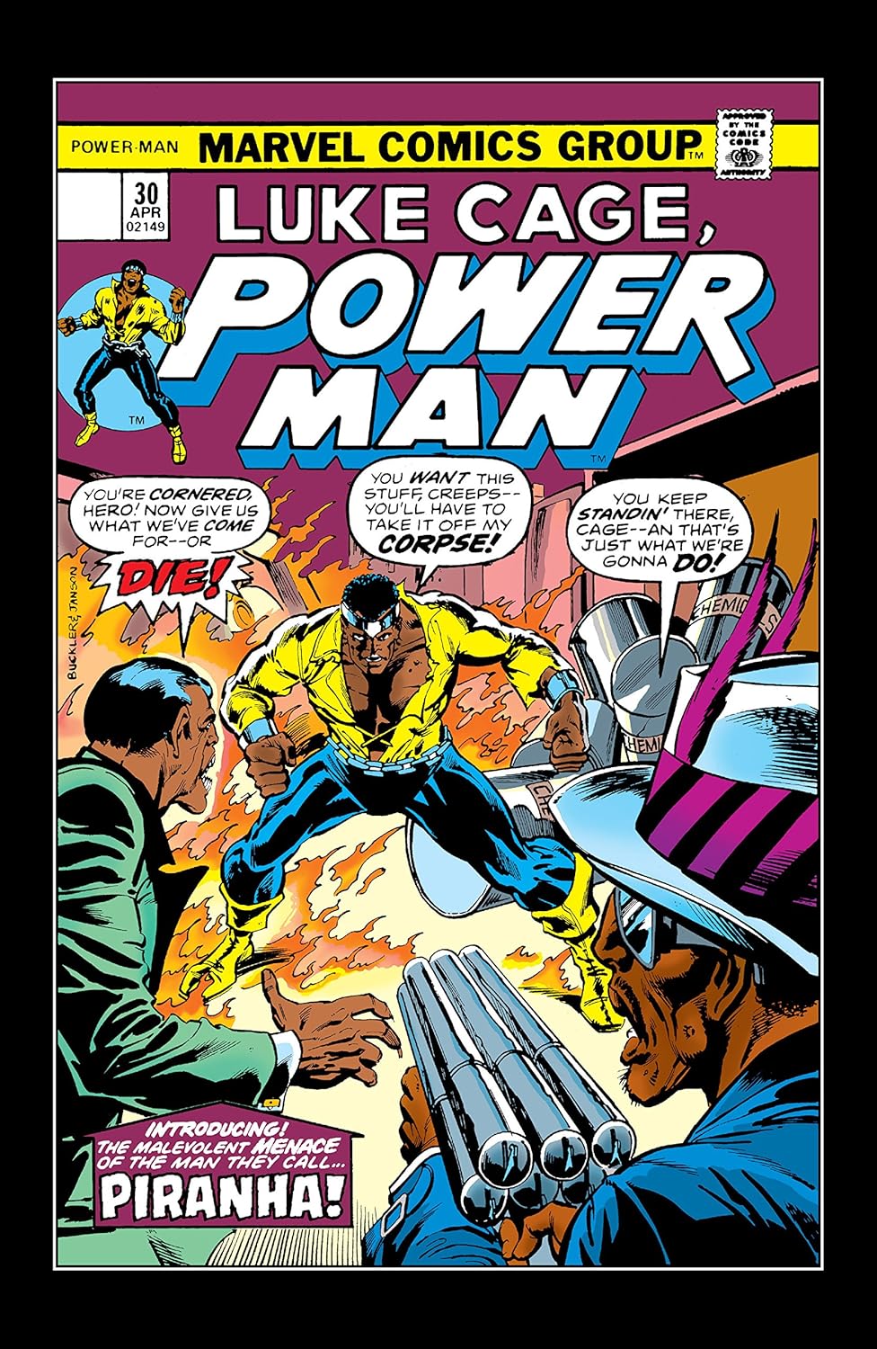 Amazon.com: Power Man (1974-1978) #30 eBook : McGregor, Donald, Buckler ...