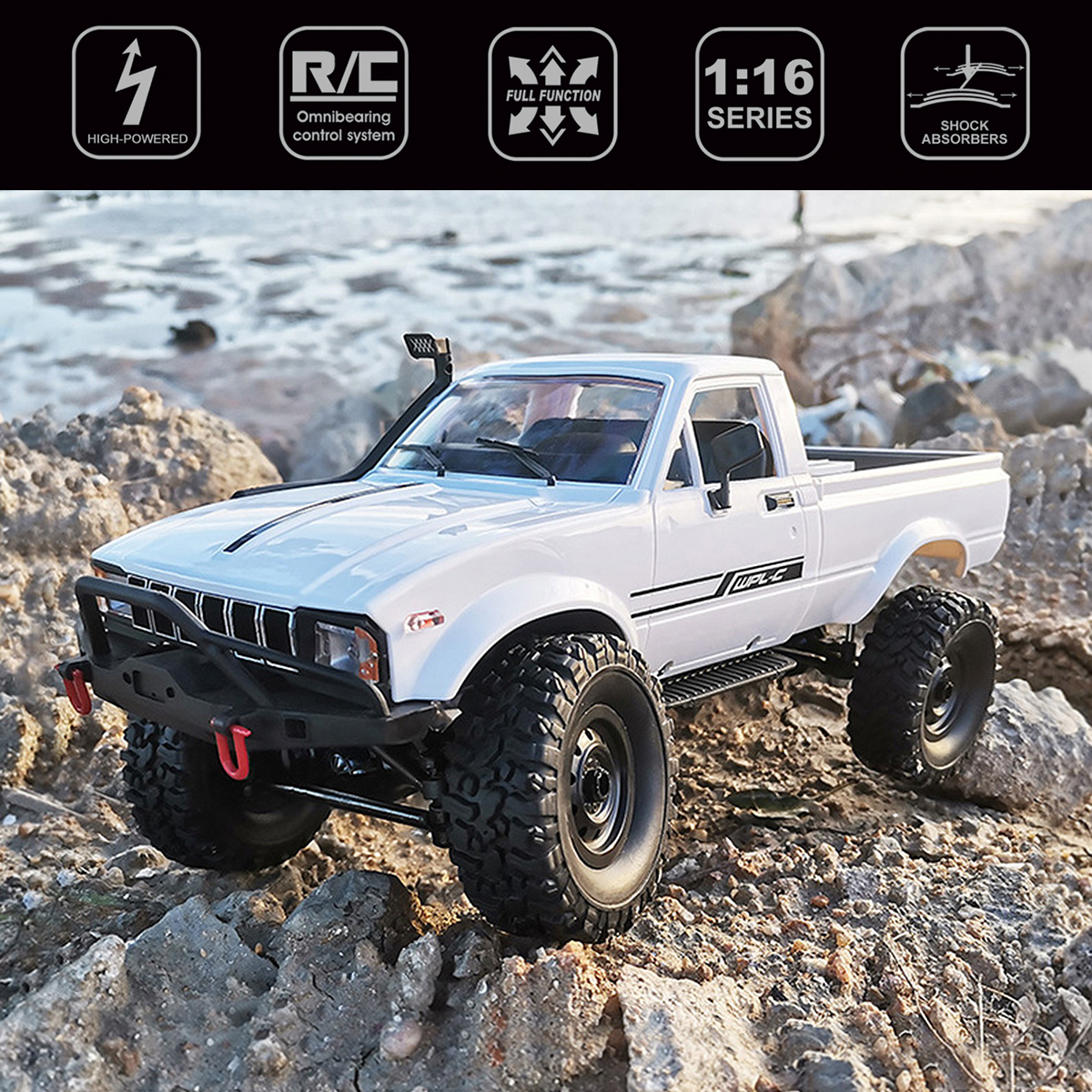 Watch wplc24-4 rc truck crawler on Amazon Live