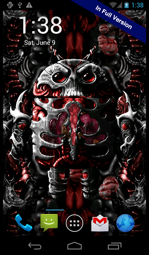 Biomechanical Droid Free Live Wallpaper:Amazon.com:Appstore for Android