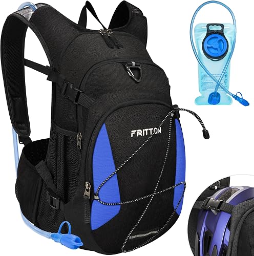 FRITTON - Mochila de hidratación con bolsa de agua de 2 L, mochila de ...