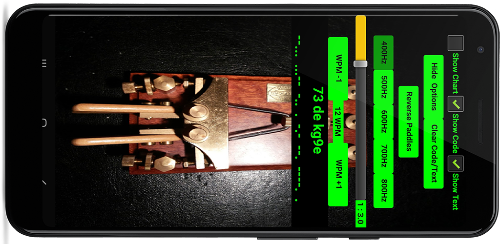 CW Morse code practice oscillator iambic paddle - App on Amazon Appstore