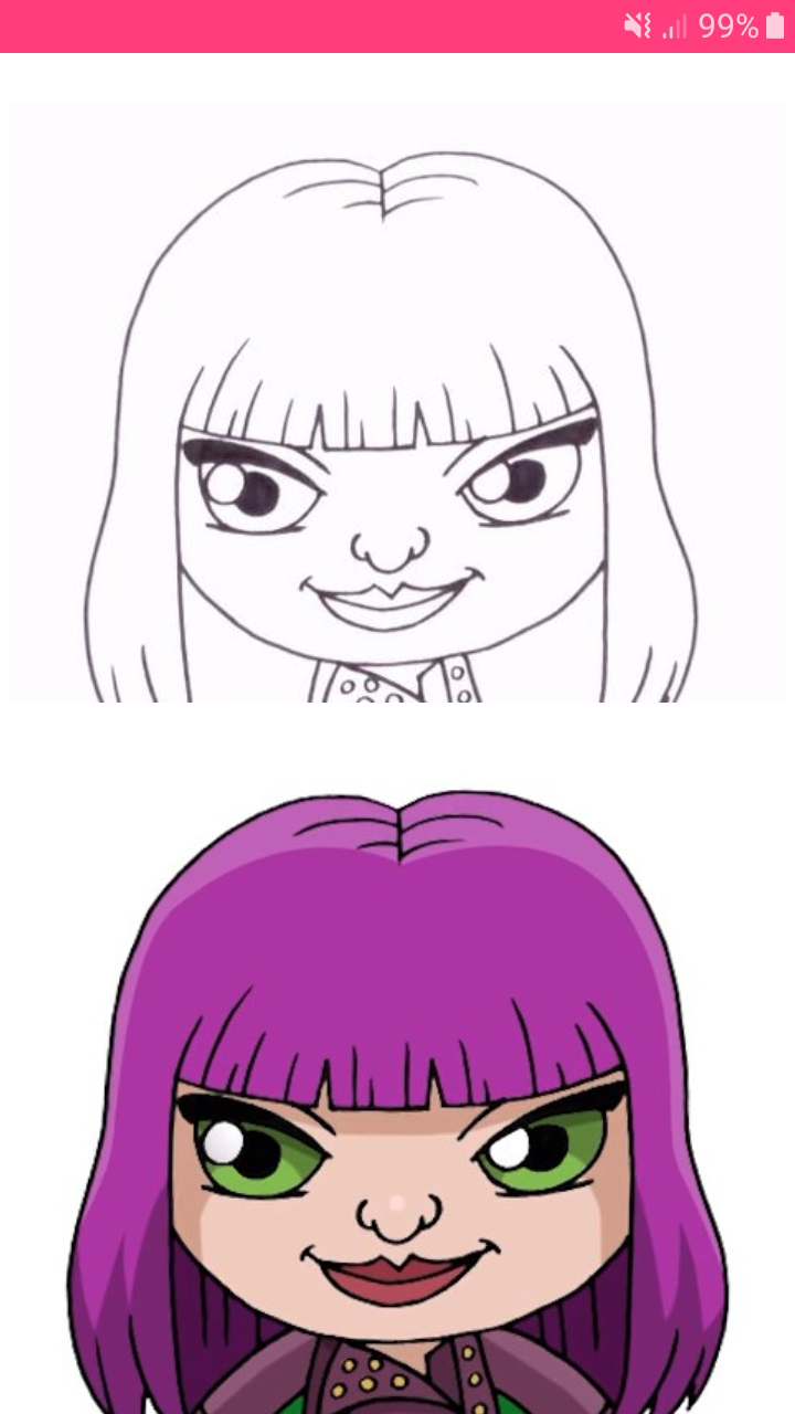 Draw Step By Step - How To Draw Descendants - App on Amazon Appstore