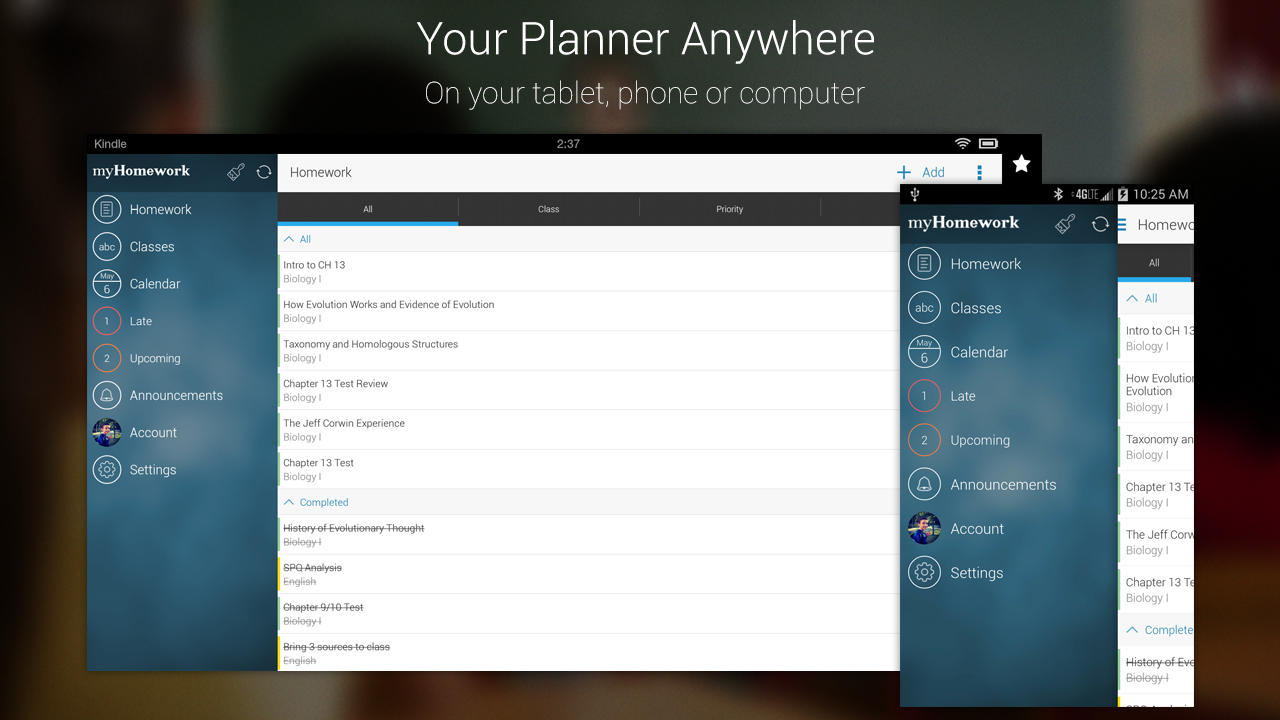 myHomework Student Planner - App on Amazon Appstore