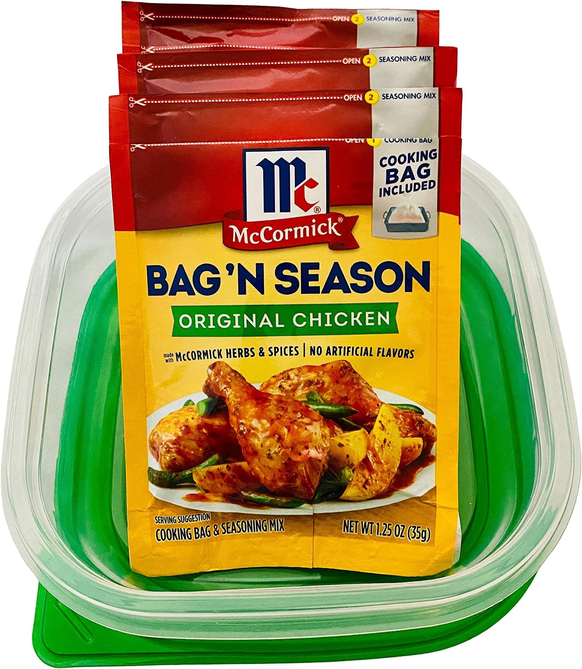 Amazon.com: McCormick Bag 'n Season Pot Roast Cooking Bag & Seasoning ...