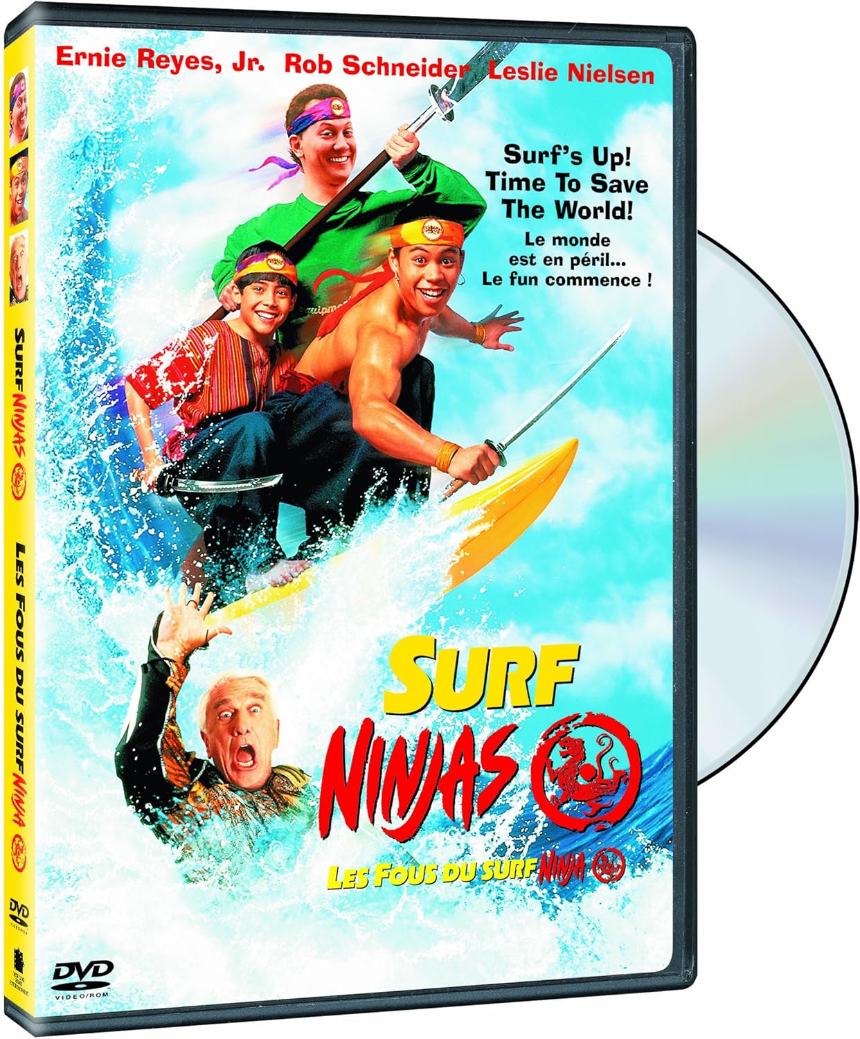 Amazon.co.jp: Surf Ninjas (Les Fous du Surf Ninja) (Bilingual) : DVD