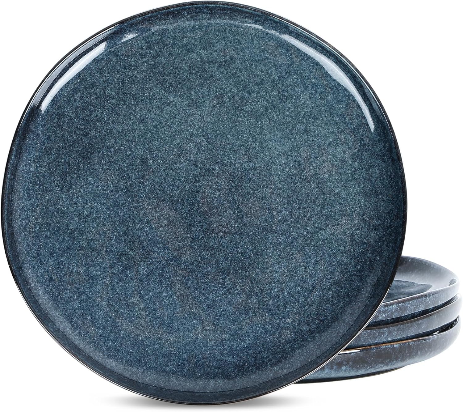 Amazon.com | Stone Lain Mirella 4-Piece Dinner Plate Set Stoneware ...