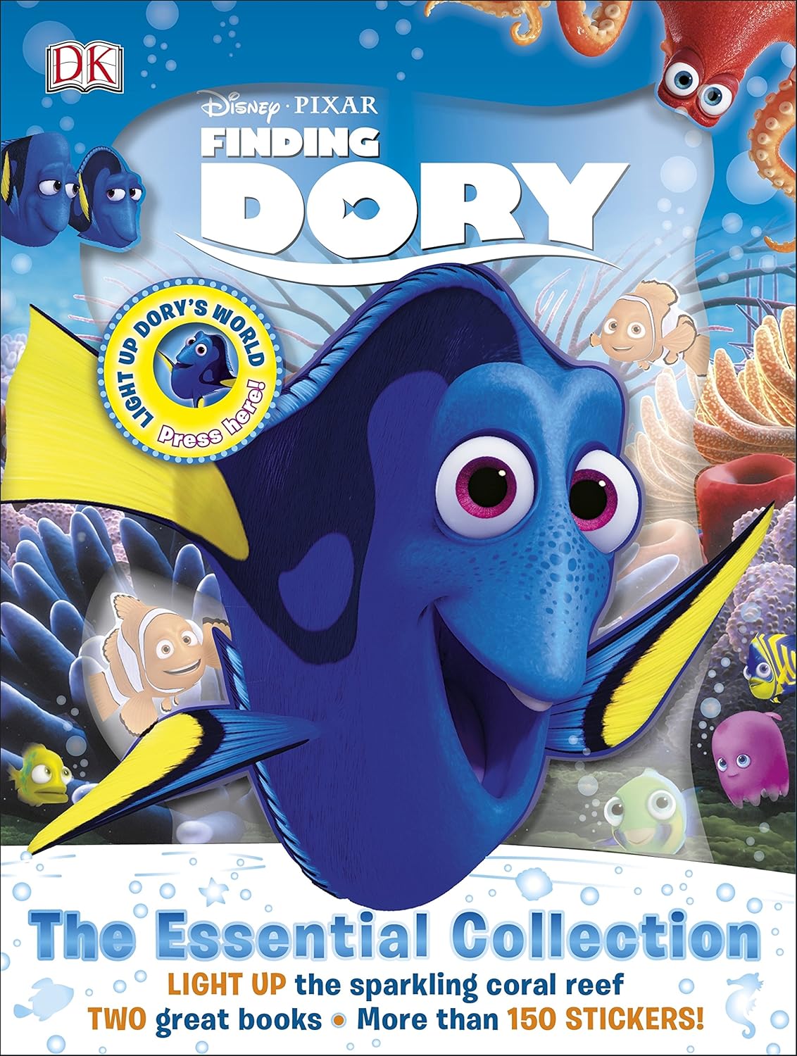 Disney Pixar Finding Dory The Essential Collection: Includes 2 books and more than 150 stickers ...