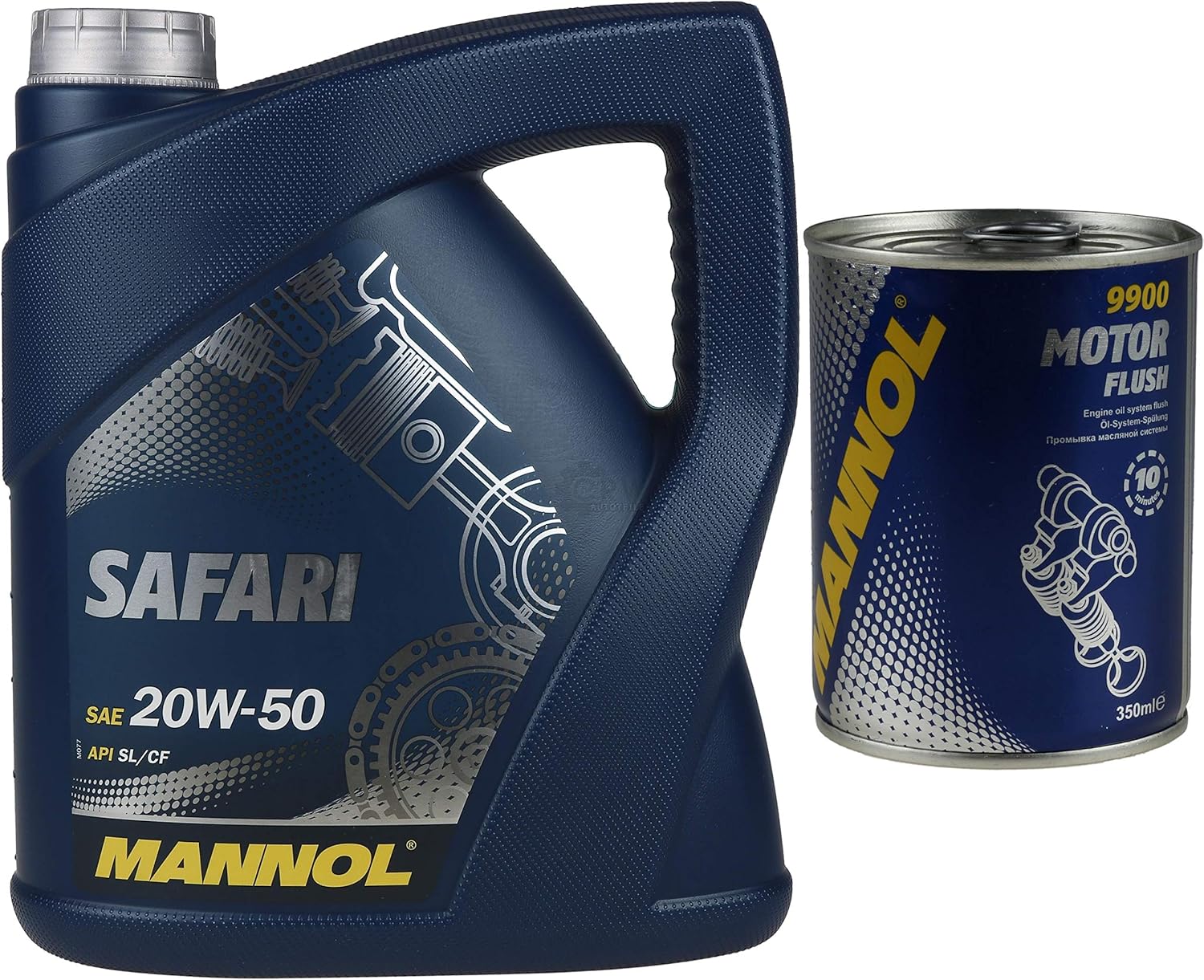 Aceite de motor Mannol Safari 20W-50 API SL/CF, 4 l : Amazon.es: Coche y moto