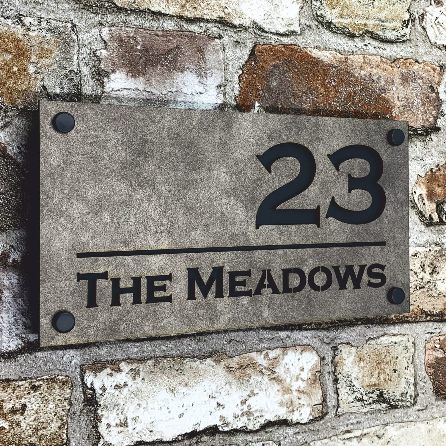 Buy The House Sign Company - Notting Hill House Name Plaques for ...