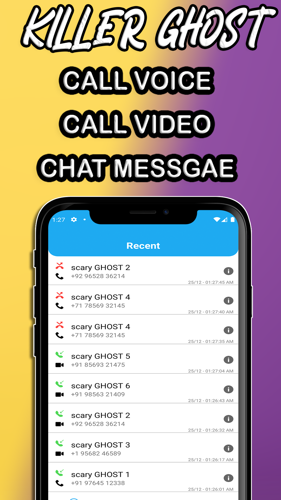 Video Call Horror Ghost - Prank Video Call & Fake - Gift Call Ghost ...