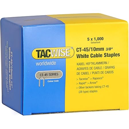 Tacwise 1153 All-Metal Combi Cable Tacker, Uses Type CT-45 & CT-60 ...