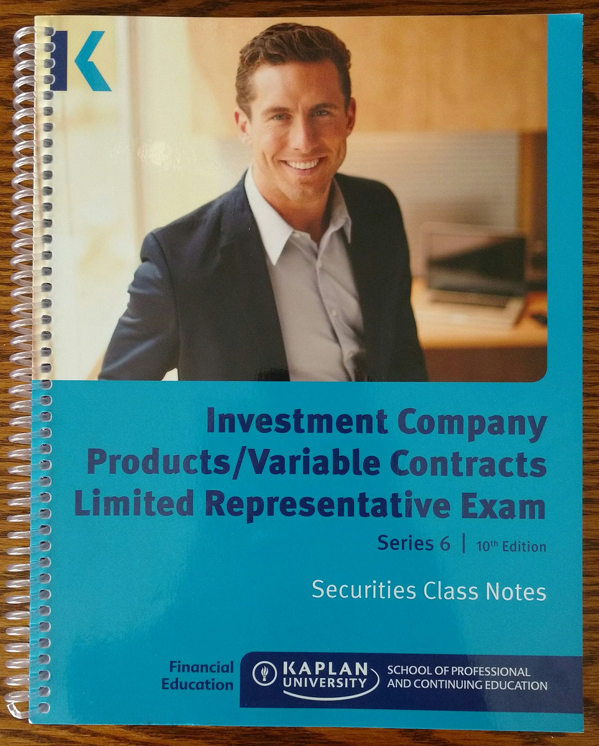 Kaplan Series 6 License Exam Manual 10th Edition 2016 Class Notes ...