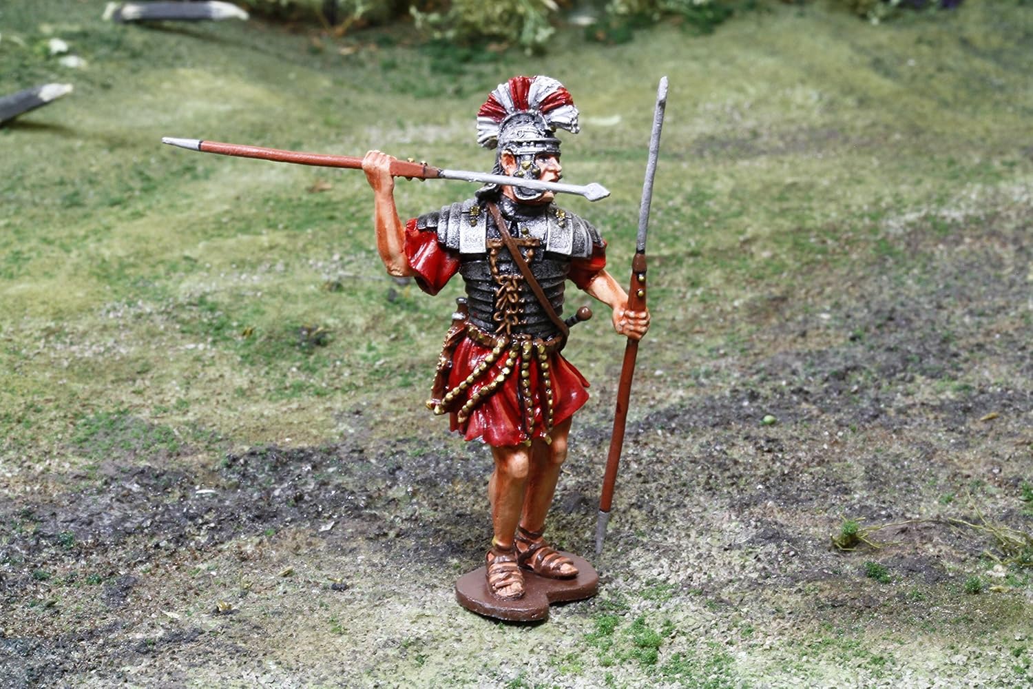Amazon.com: Roman Toy Soldiers Pilum Thrower by The Collectors Showcase ...