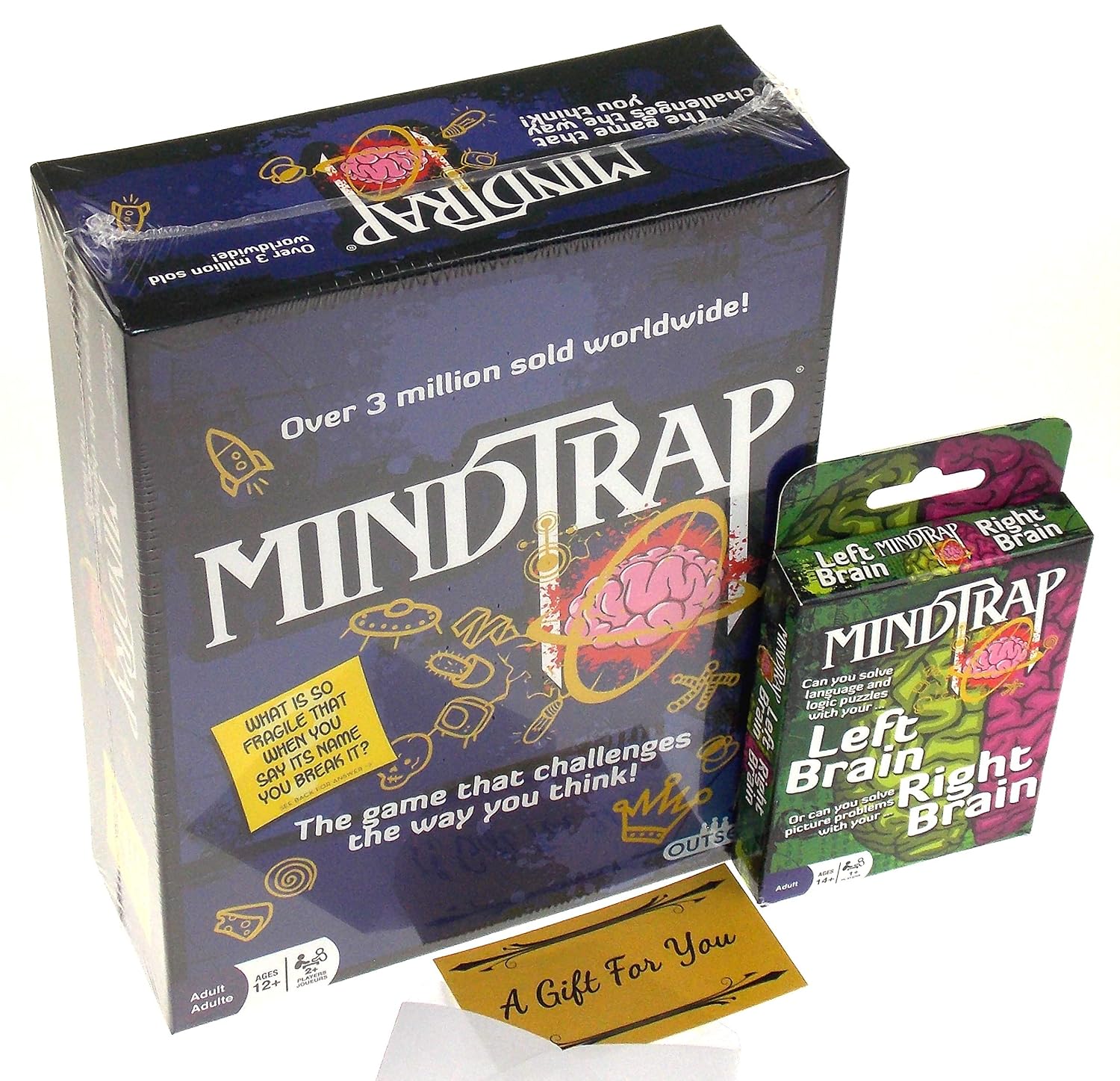 MindTrap Game & MindTrap Left Brain Right Brain Bundle : Amazon.in ...