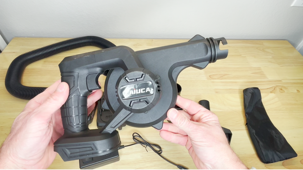 Watch Showcasing This Dual Functioning Vacuum Leaf Blower With Assembly ...