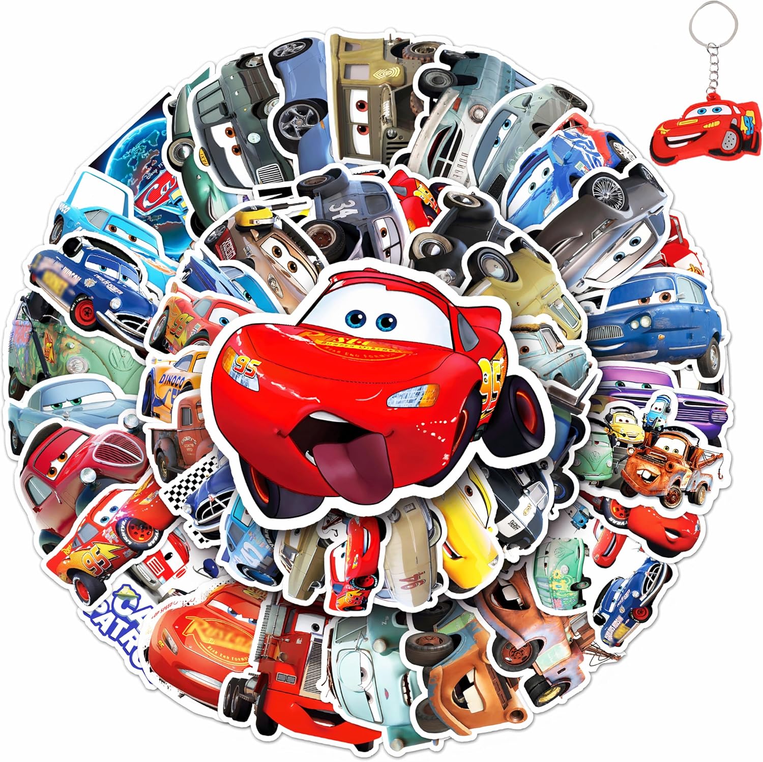 Amazon.com: 50pcs Car Stickers for Kid, Cute Car Sticker for Boy Girls ...
