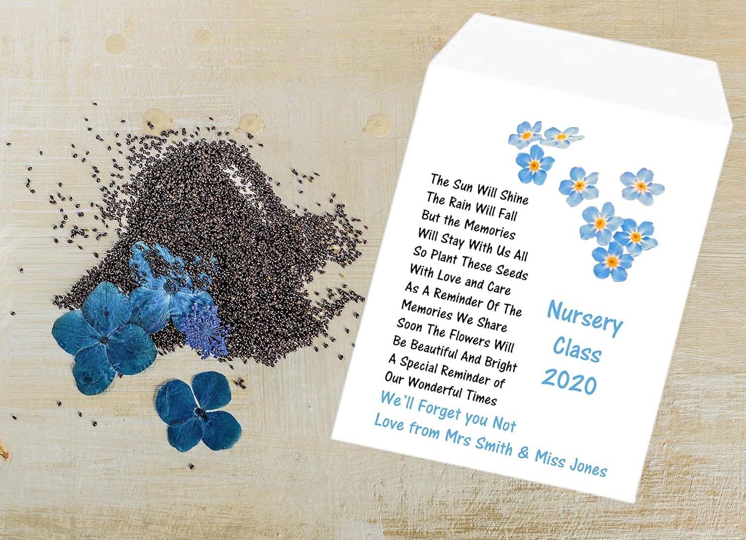 Personalised From Teacher Childminder Nursery Class Pupil Student Gift ...