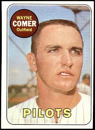 Amazon.com: 1969 Topps # 346 Wayne Comer Seattle Pilots (Baseball Card ...