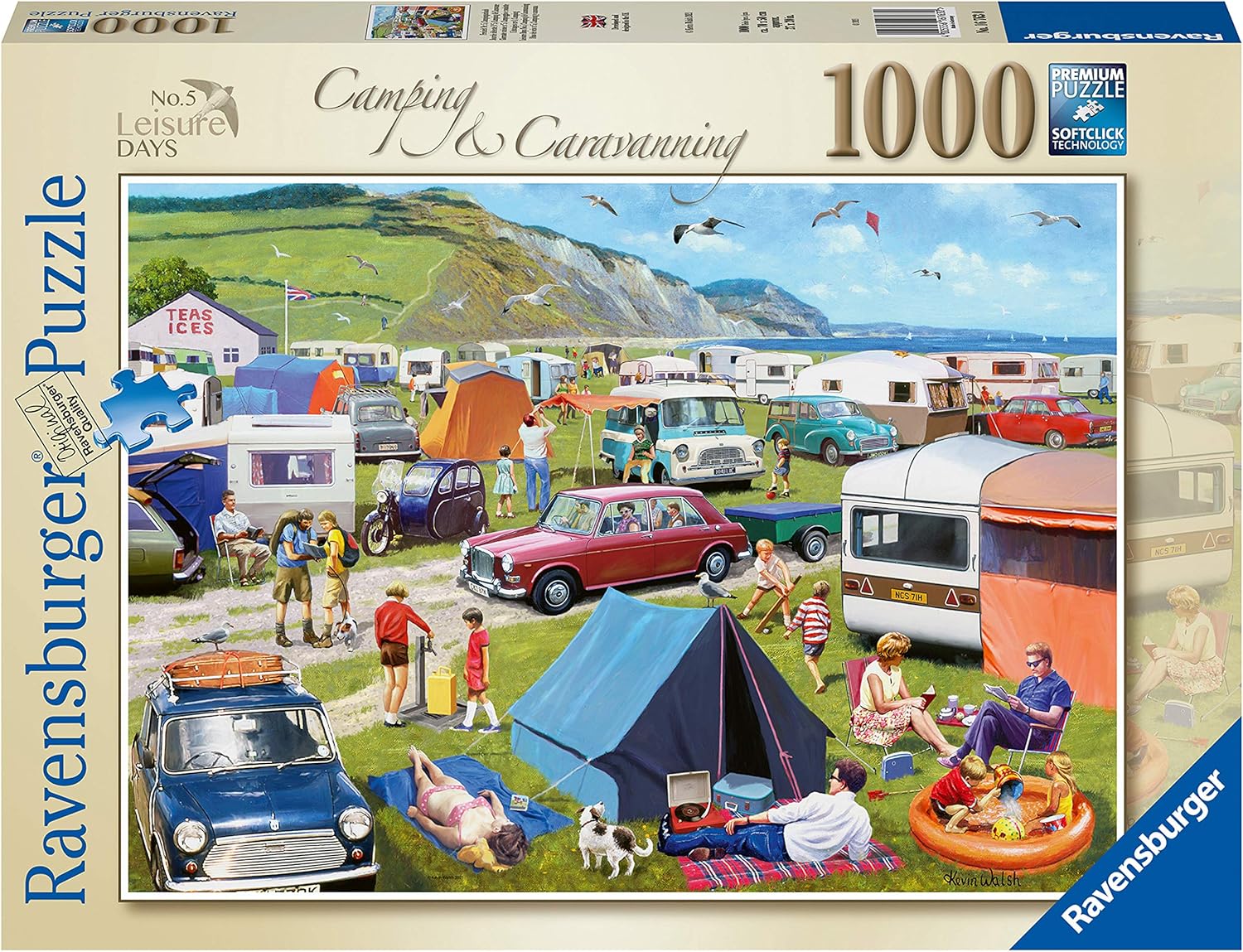 Amazon.com: Ravensburger Leisure Days No.5 Camping & Caravanning 1000 ...