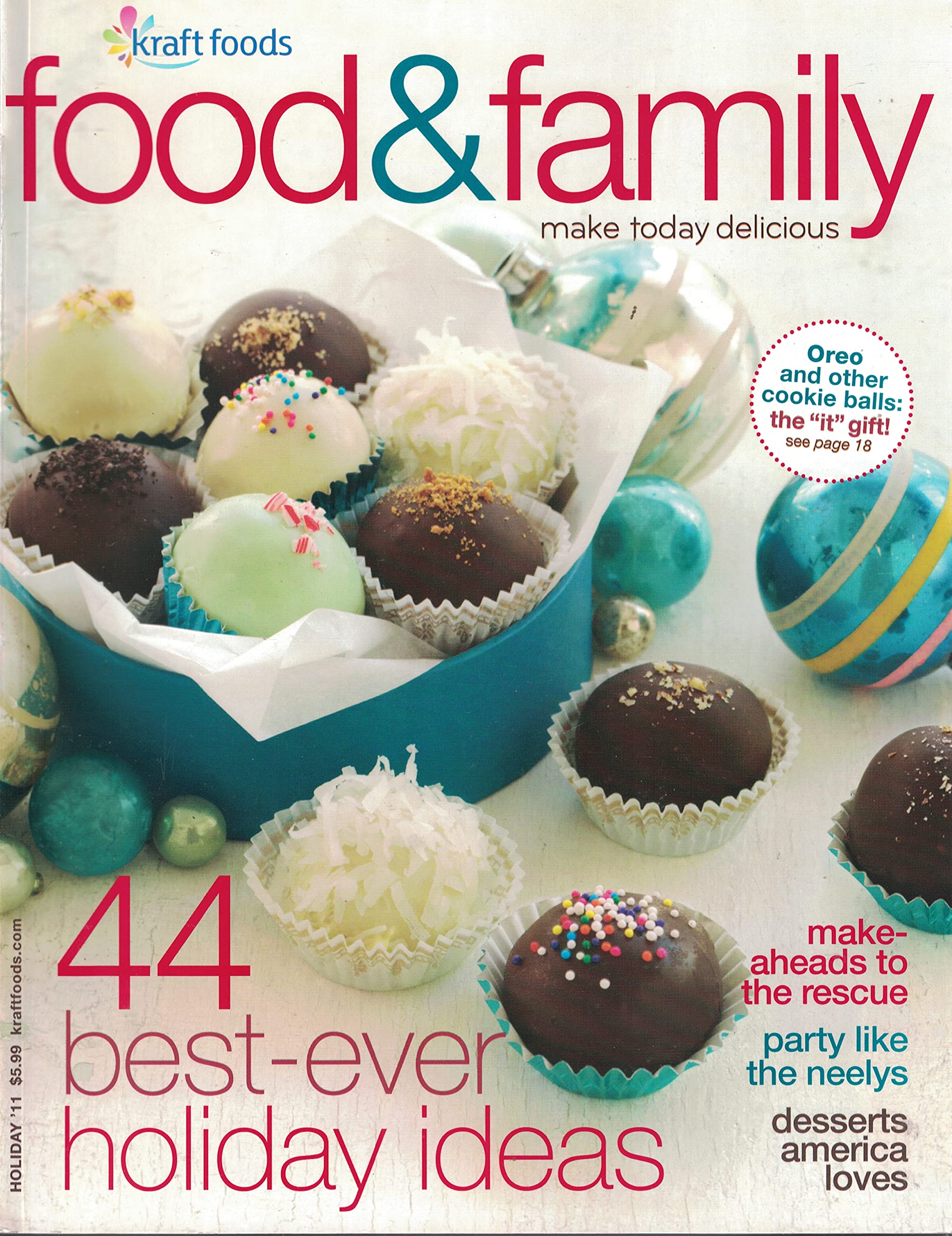 Kraft Foods Food & Family Magazine (Holiday 2011): unknown author ...