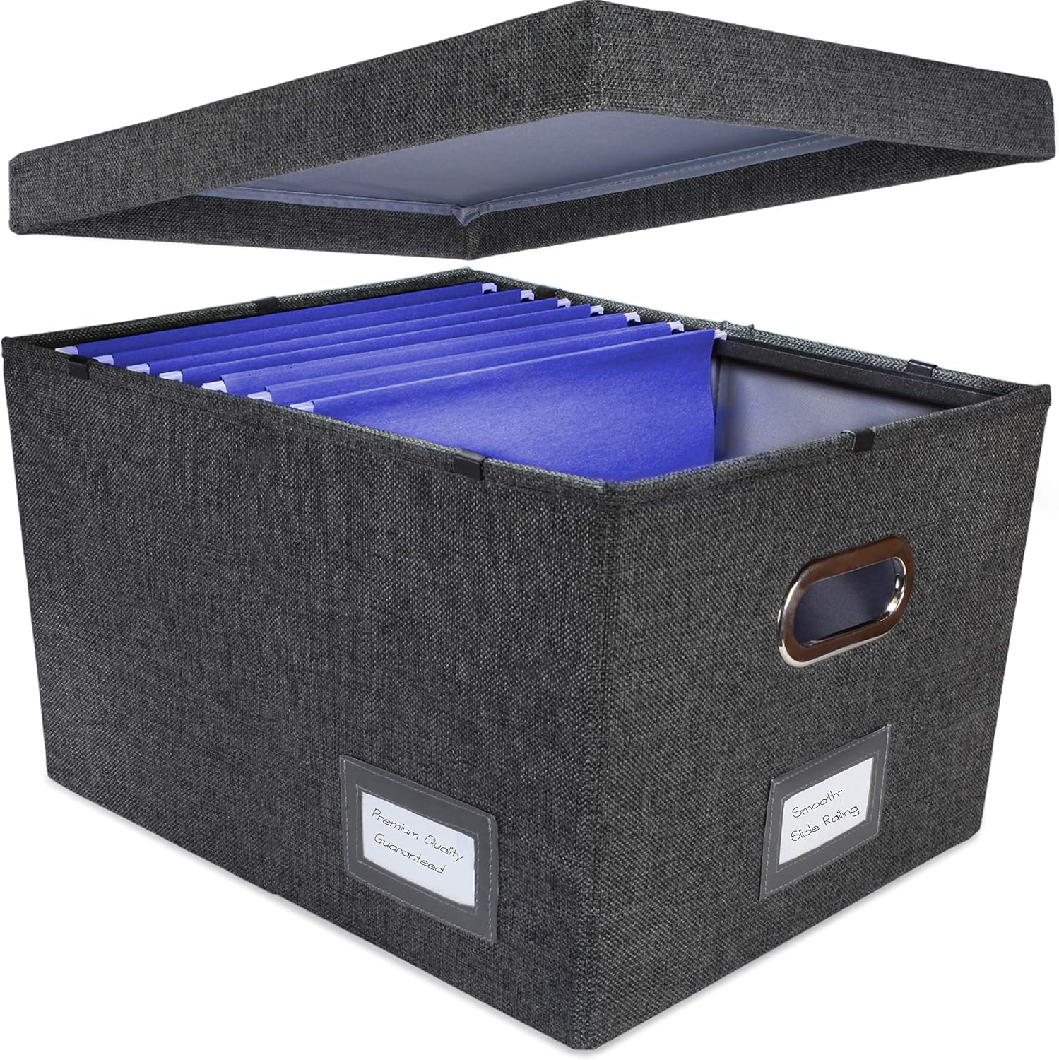 Amazon.com: New and Improved Collapsible Hanging File Storage Organizer ...