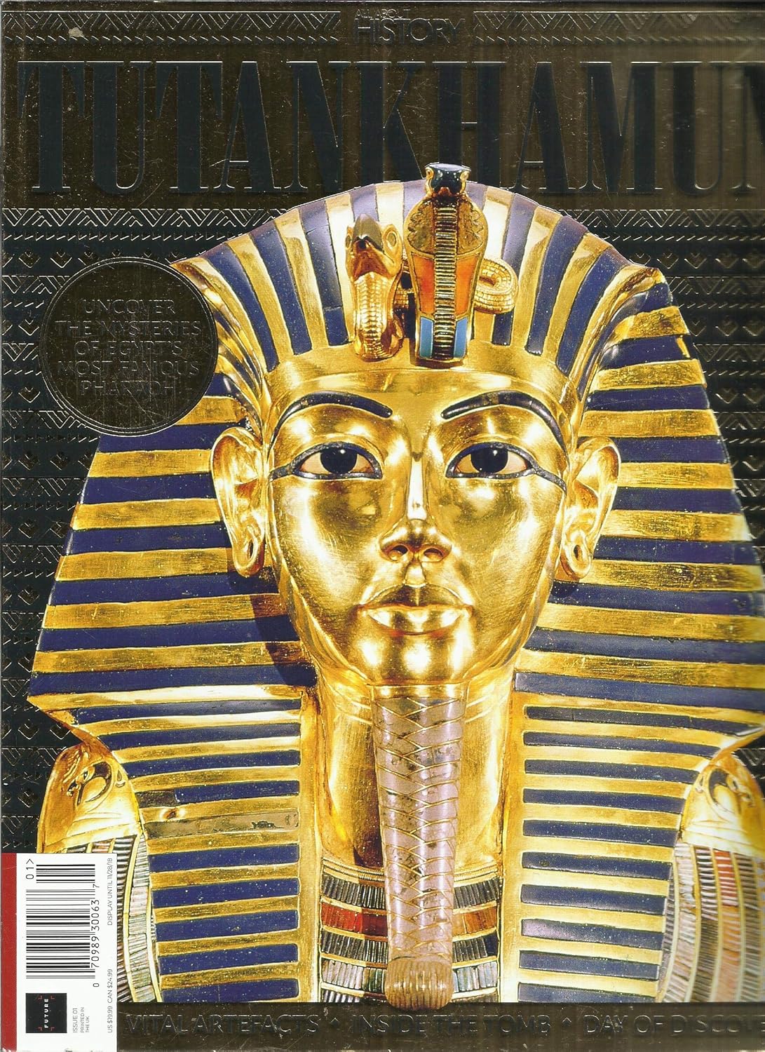 Amazon.com: ALL ABOUT HISTORY MAGAZINE, TUTANKHAMUN ISSUE, 2018 ISSUE ...