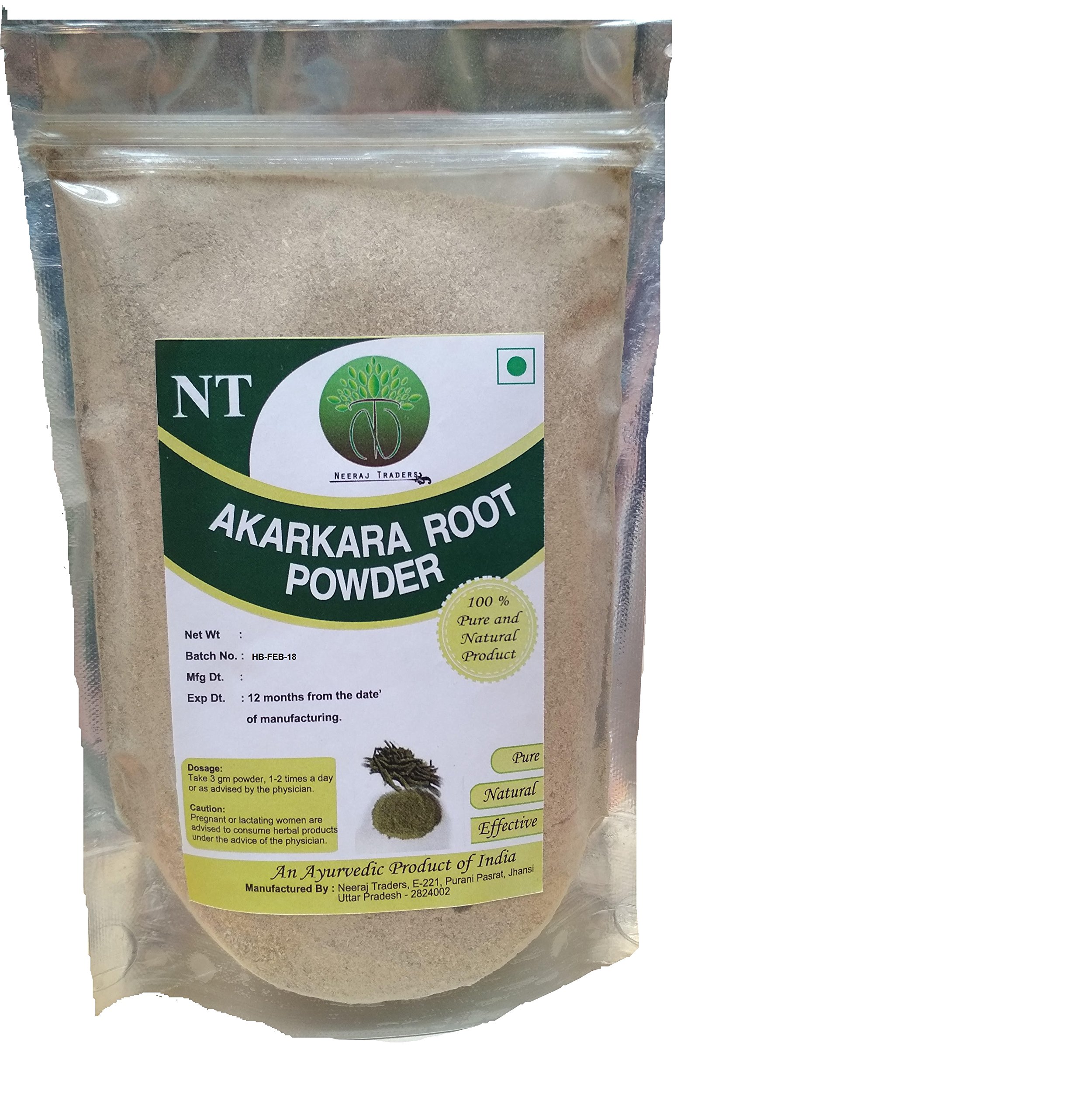 Buy NEERAJ- Akarkara Root Powder Anacyclus pyrethrum Pellitory Roots ...