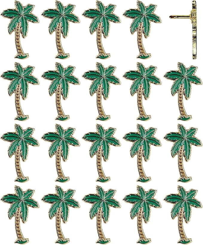 Amazon.com: Palm Tree Push Pins - Custom Palm Tree Pins - for Cork ...