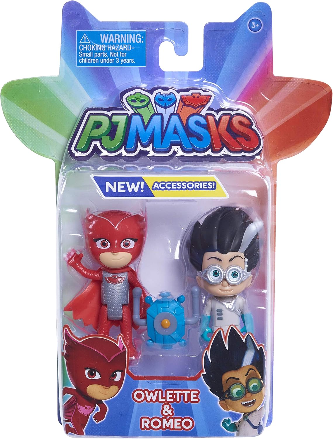 PJ MASKS JP JPL95312 2 Pack Figure Set-Owlette & Romeo – BigaMart