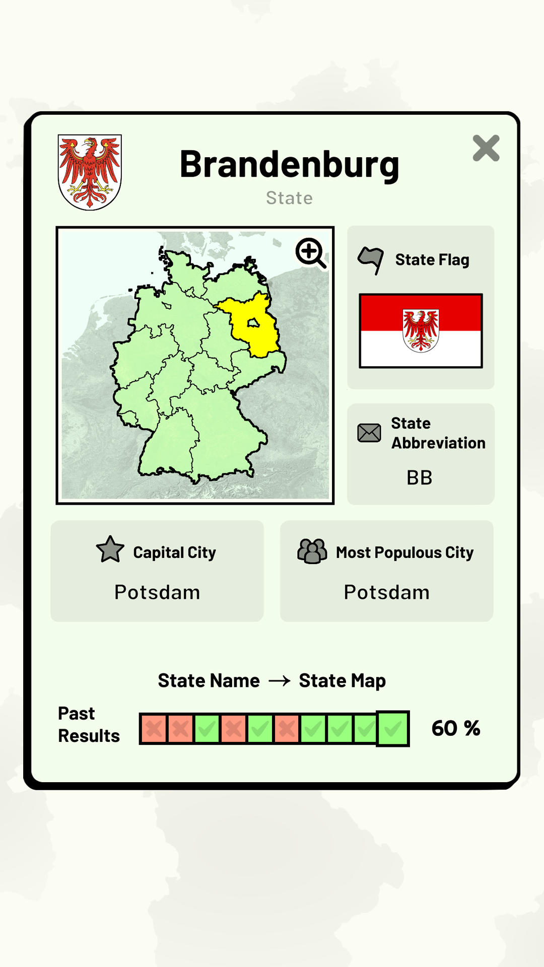 German States Quiz - App on Amazon Appstore