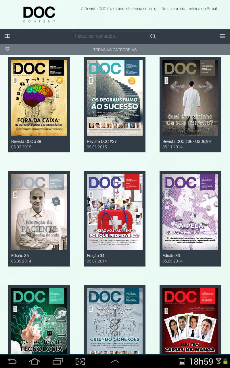 DOC Magazine - App on Amazon Appstore