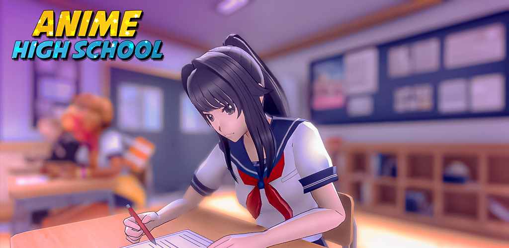 Anime High School Girl Game: Yumi Campus Life Story Sakura Japanese ...