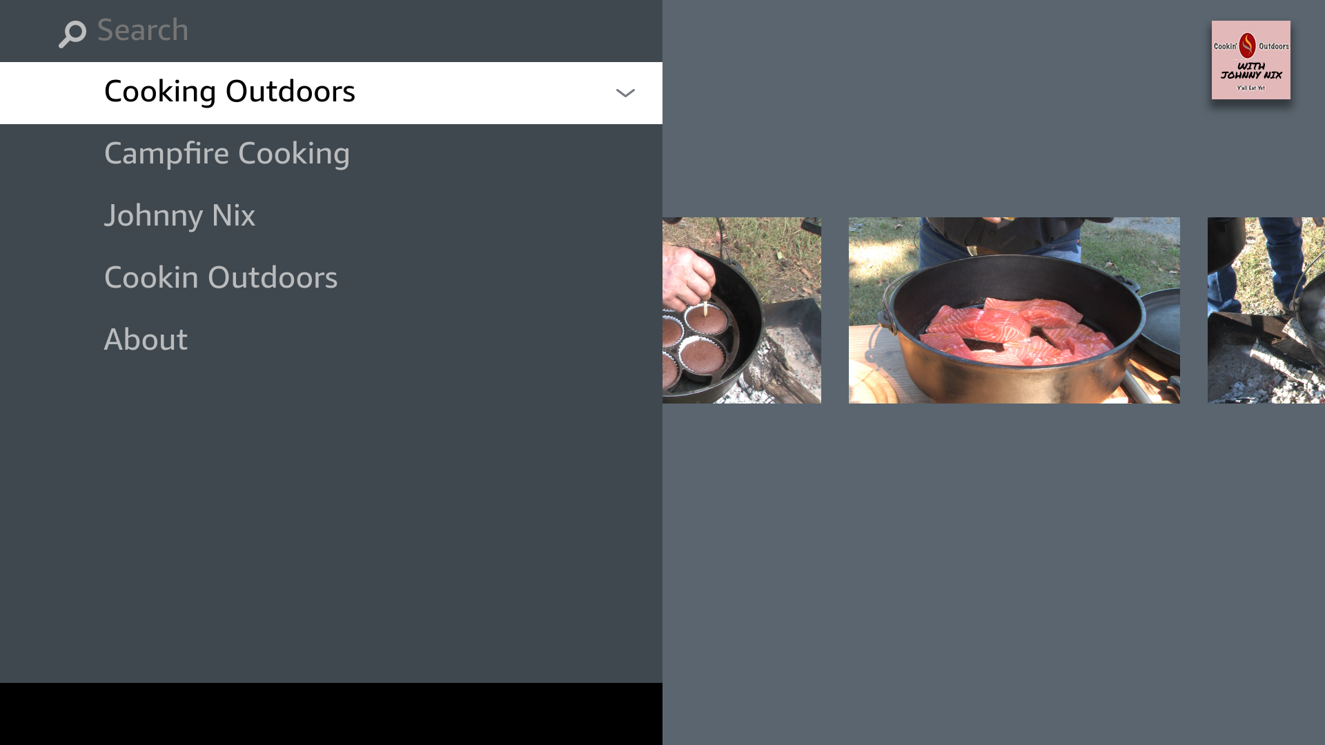 Cooking Outdoors with Johnny Nix - App on Amazon Appstore