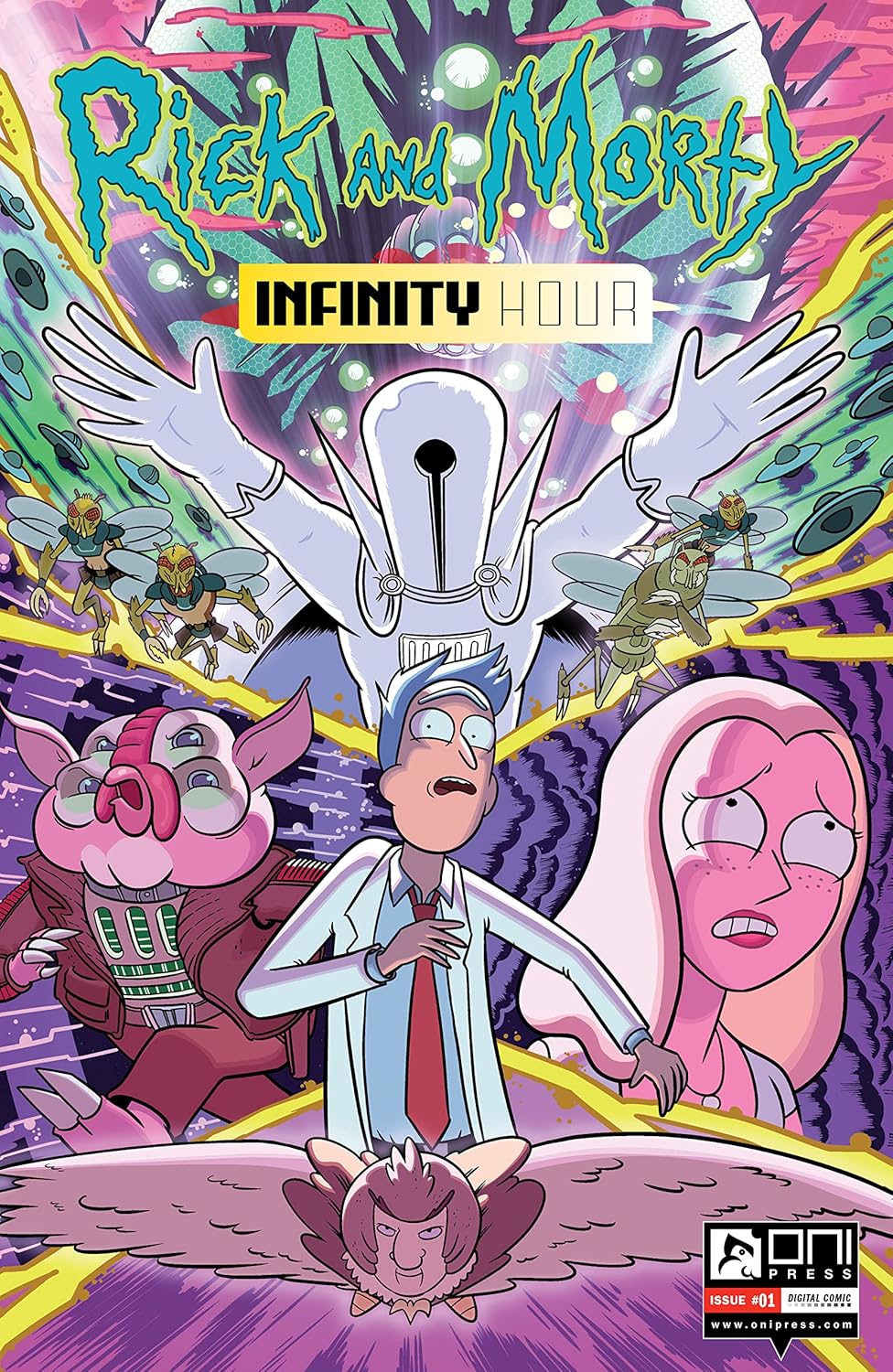 Amazon.com: Rick and Morty: Infinity Hour #1 eBook : Visaggio ...