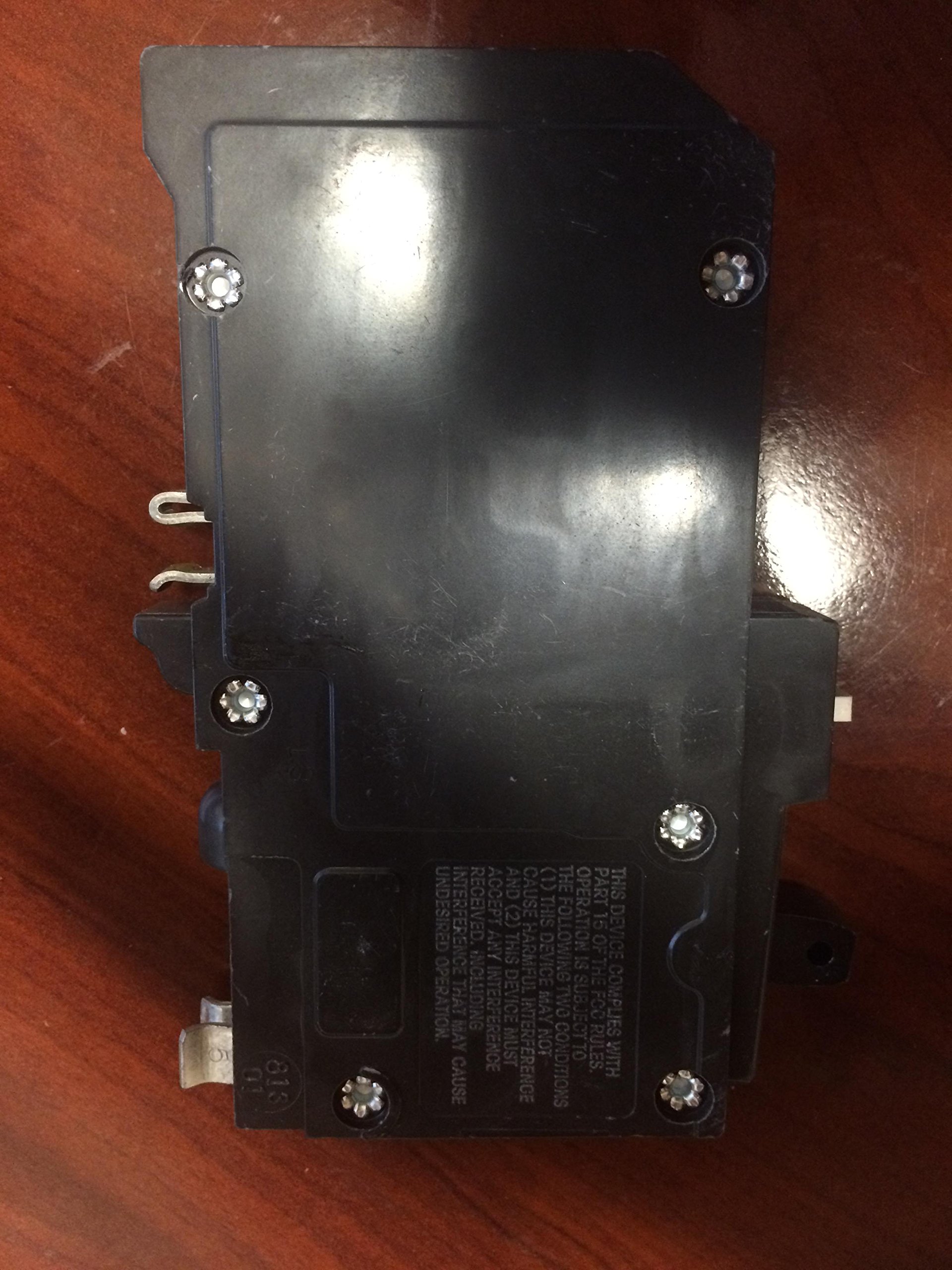 Ge 20A Arc Fault Circuit Breaker - Single Pole Plug-on Neutral For ...