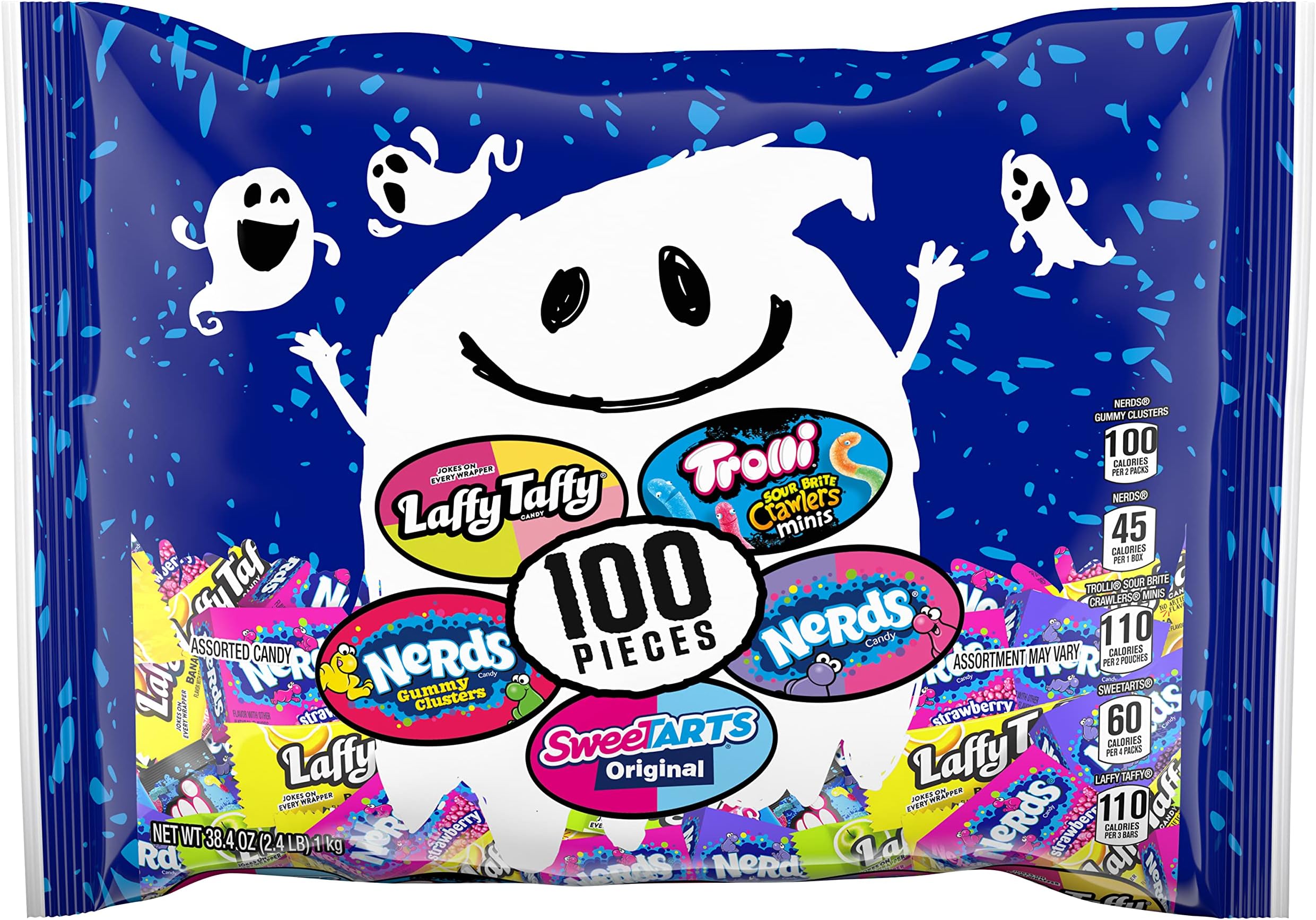 Amazon.com: SweeTARTS Assorted Halloween Trick or Treat Candy, Ghost ...