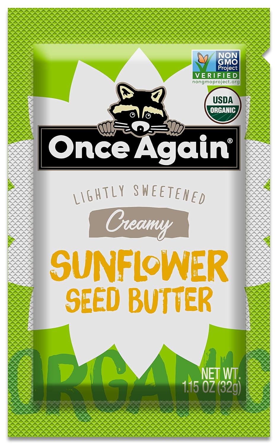 Amazon.com : Once Again Organic Sunflower Butter Packets - Individual ...