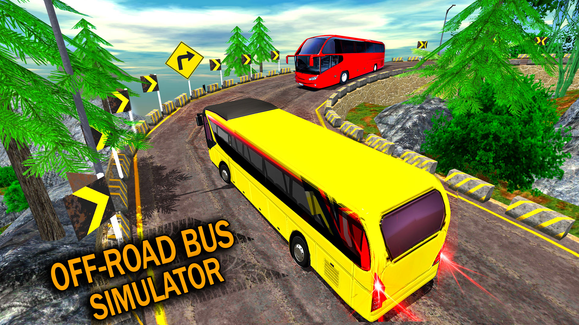 Offroad Coach Tourist Bus Simulator 2025 - 3D Bus Driving Game Uphill ...