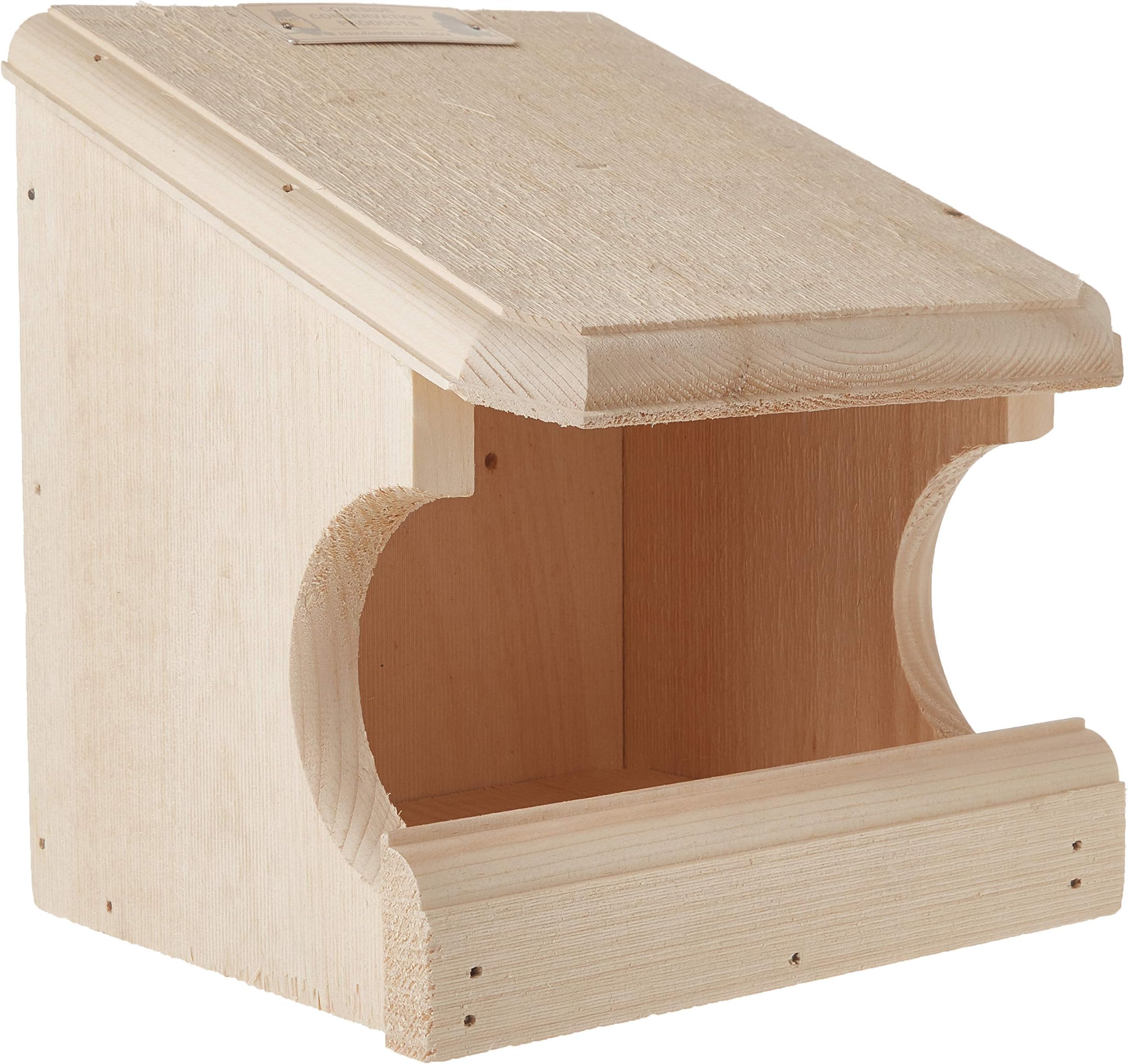 Amazon.com : Navaris Small Bird Nesting Box - Wood Nest for Robin ...