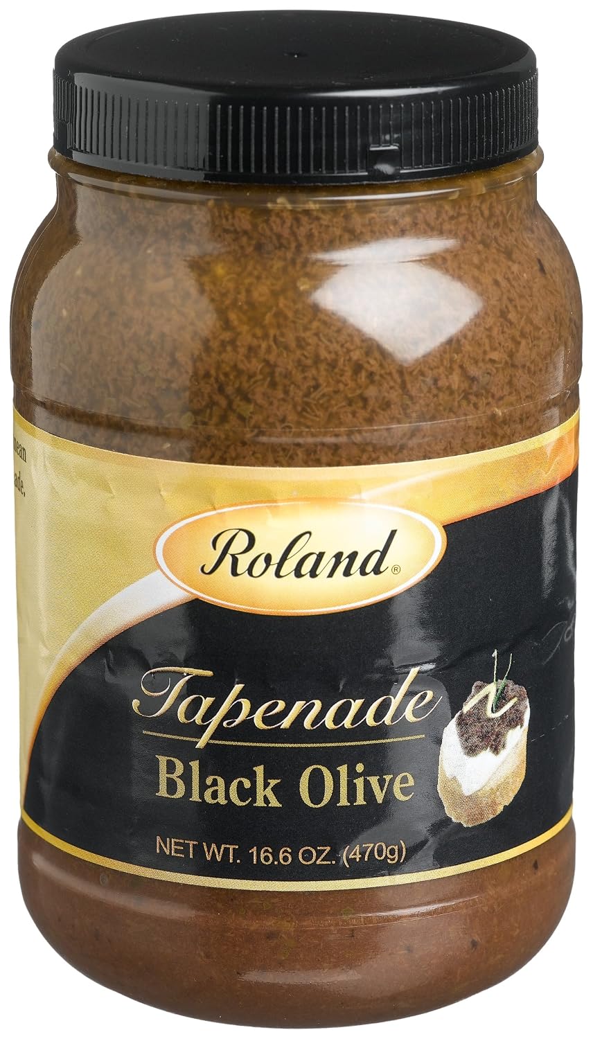 Amazon.com : Roland Tapenade, Black Olive, 16.6-Ounce Jars (Pack of 2 ...