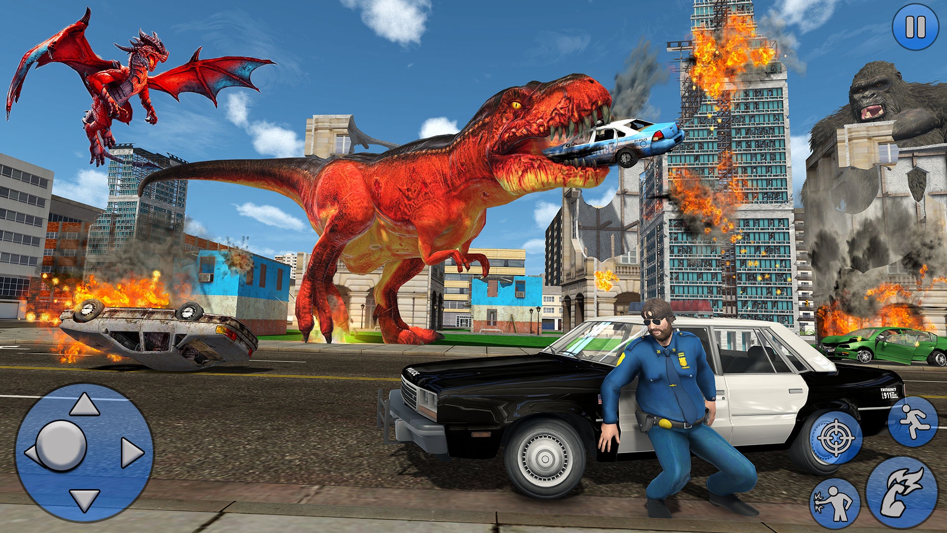 Monster Gorilla Smash Rampage - App on Amazon Appstore