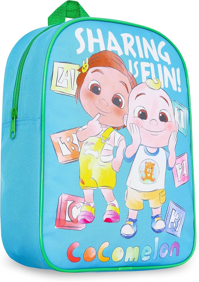 Cocomelon Backpack Children's Backpacks Nursery Bag, Blue, One Size ...