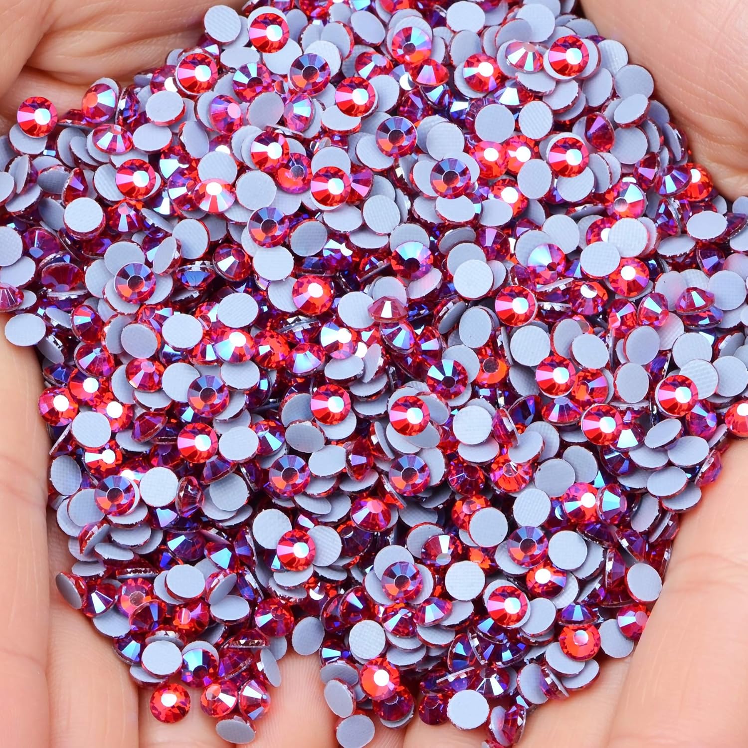 Amazon.com: 3000 Pcs FYGEM Hot Fix Iron Rhinestones DIY Jewelry Making ...